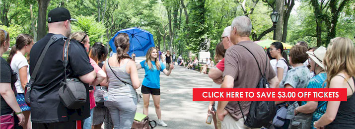 Central Park TV & Movie On Location Tour. Save $3.00 with Coupon Code